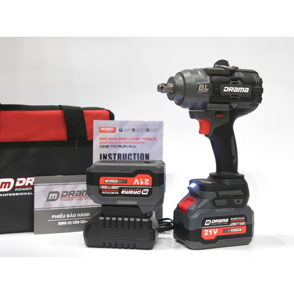 Máy siết bulong pin DRAMA D5600 | Shopee Việt Nam