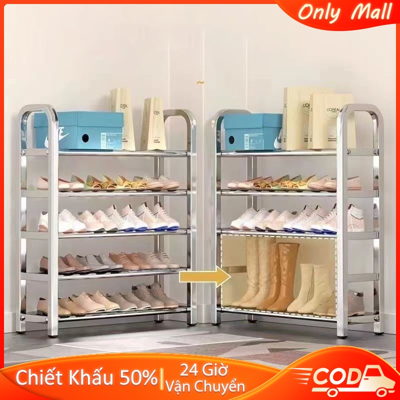 ONLY Giá Để Giày Inox 304,Đa Năng Kệ Để Giày 2~6 Tầng Siêu Bền Chịu tải ...