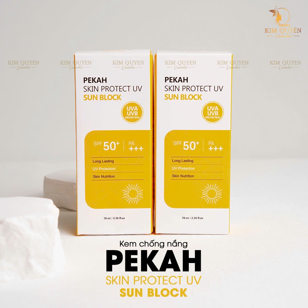 [PEKAH] Kem chống nắng vật lý nâng tone PEKAH Skin Protect UV Sun Block ...