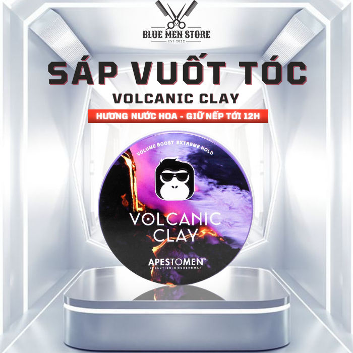 Sáp Vuốt Tóc Nam Volcanic Clay 80g - Giữ Nếp 24h,Mùi Hương Quyến Rũ ...