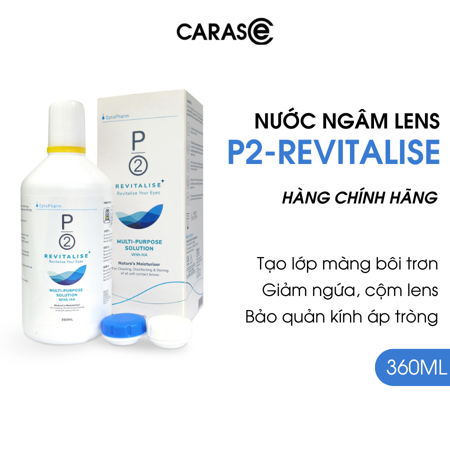Nước Ngâm Lens Carase Giúp Rửa Sạch, Khử Trùng Và Bảo Quản Kính Áp ...