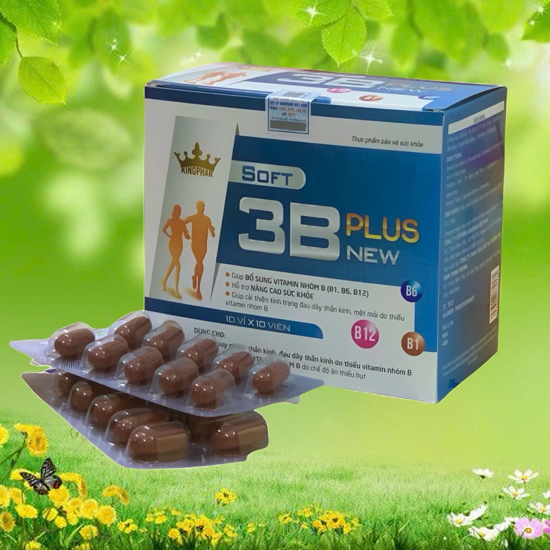 VITAMIN 3B plus new Kingphar (Hộp 100 viên ) | Shopee Việt Nam