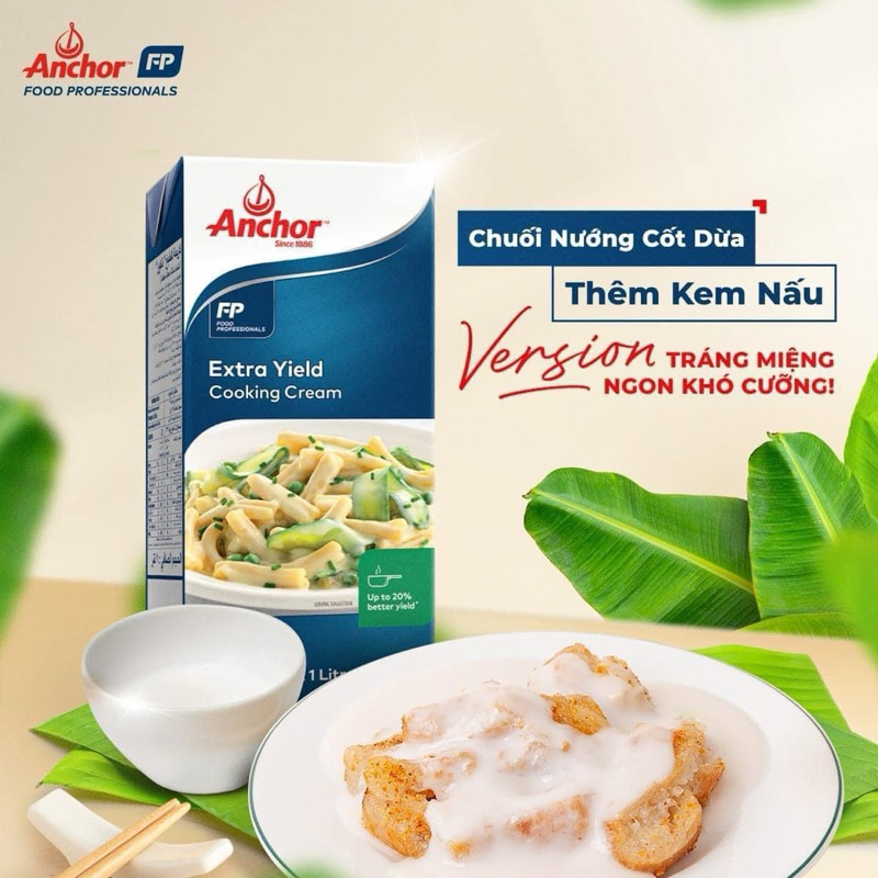 Kem nấu Anchor 1L (Cooking Cream) | Shopee Việt Nam