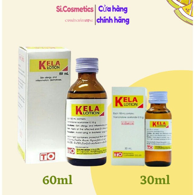 KELA LOTION Dành cho da Viêm Lỗ Chân Lông 30ml / 60m | Shopee Việt Nam