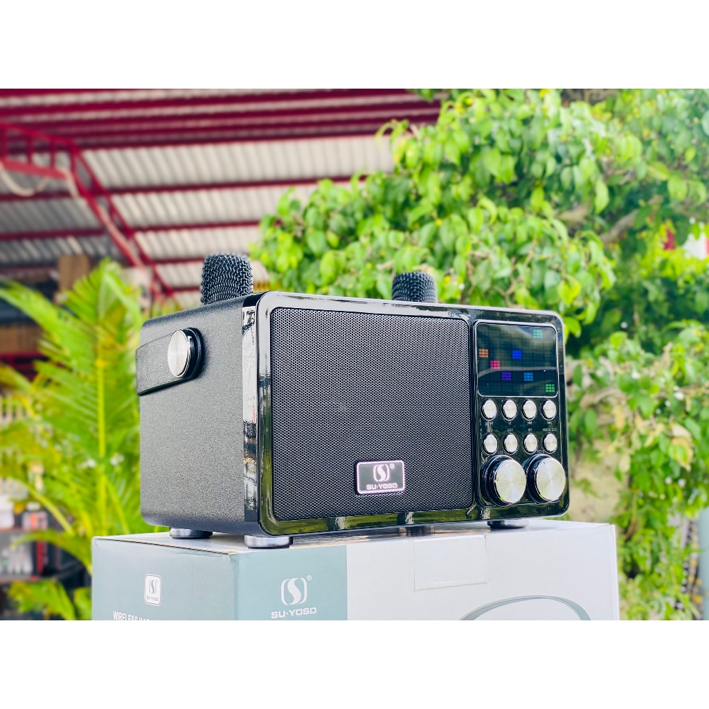 Loa Bluetooth Karaoke Mini YS311 Led RGB - Đi Kèm 2 Micro Thay Đổi ...