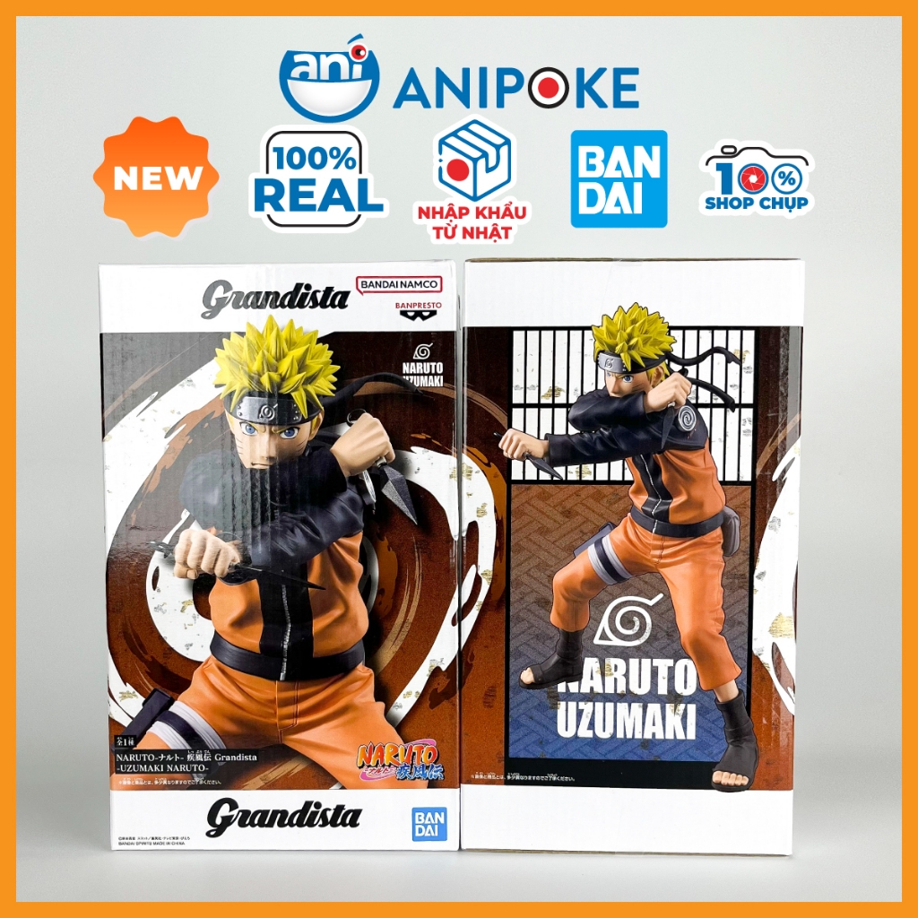 Mô hình Naruto Grandista 2024 Naruto, chính hãng Bandai Nhật Bản ...