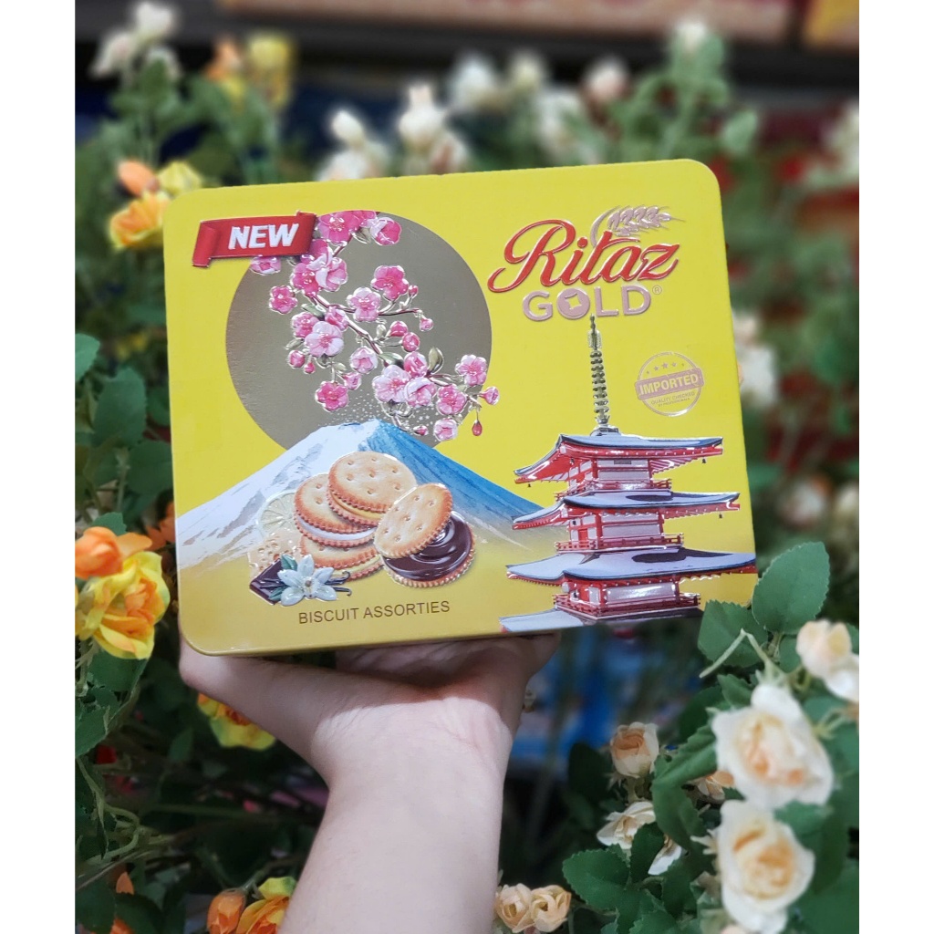 [DATE MỚI] Bánh quy Ritaz Gold thập cẩm thiếc - 150gr | Shopee Việt Nam
