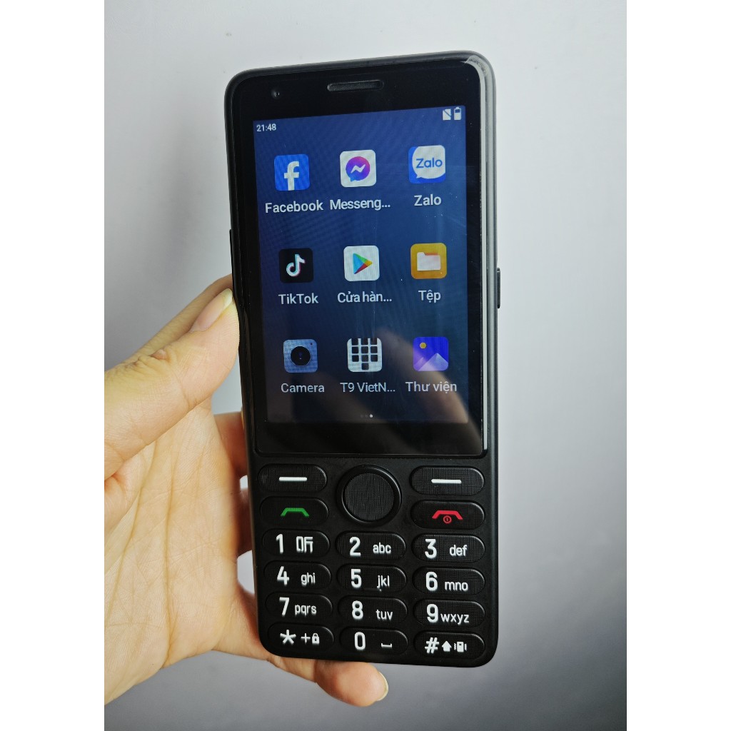 Điện thoại bàn phím TCL 5G 2 sim - T508n - CH Play - Google - Android 13 RAM 3G 32G, pin trâu ...