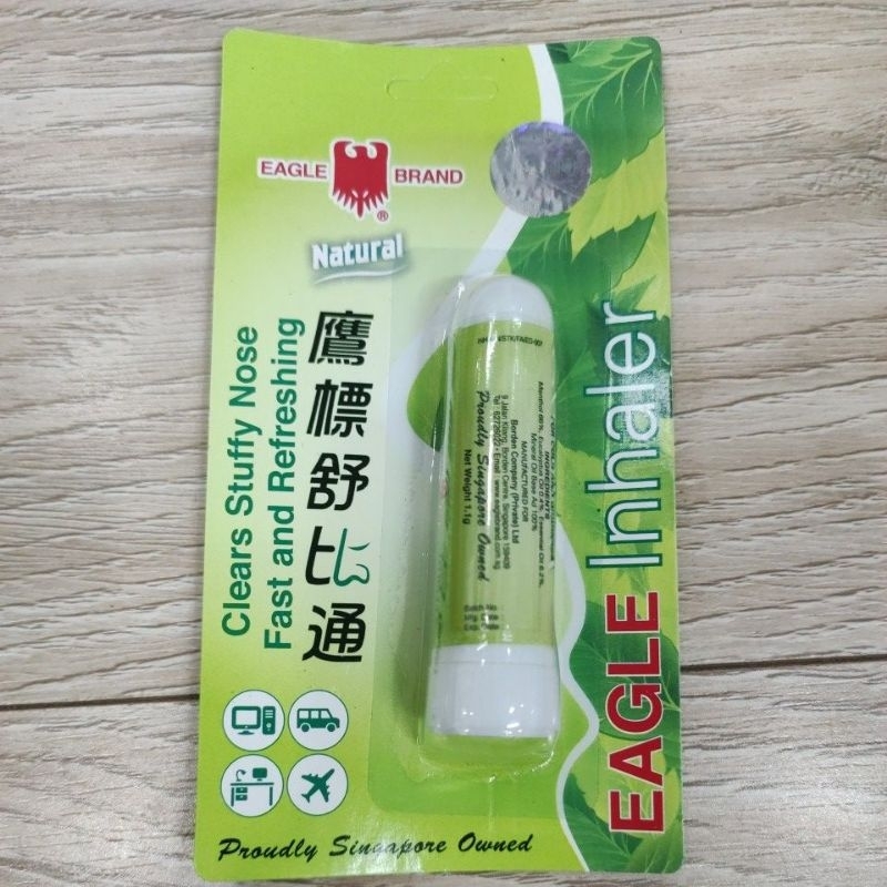 Ống hít thông mũi Eagle Inhaler thảo dược hỗ trợ thông mũi | Shopee ...