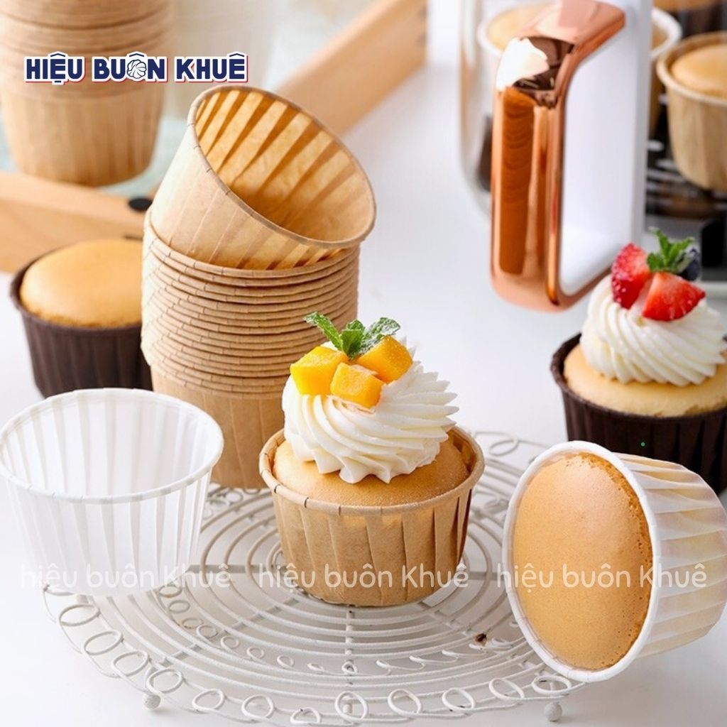 50 Ly Giấy Nướng Bánh, Cupcake Trực Tiếp 80ml | Shopee Việt Nam