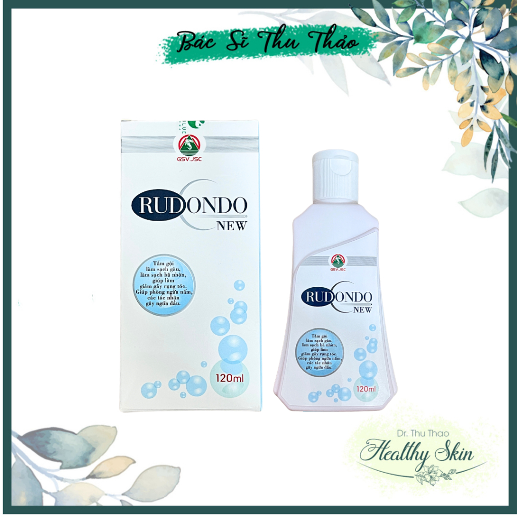 [120mL] Dầu gội cho da đầu ngứa, gàu Rudondo New | Shopee Việt Nam