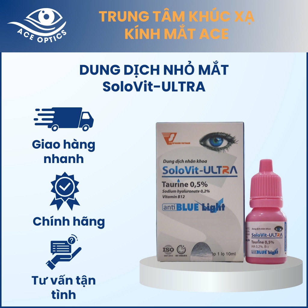 Dung dịch nhãn khoa SoloVit-Ultra | Shopee Việt Nam