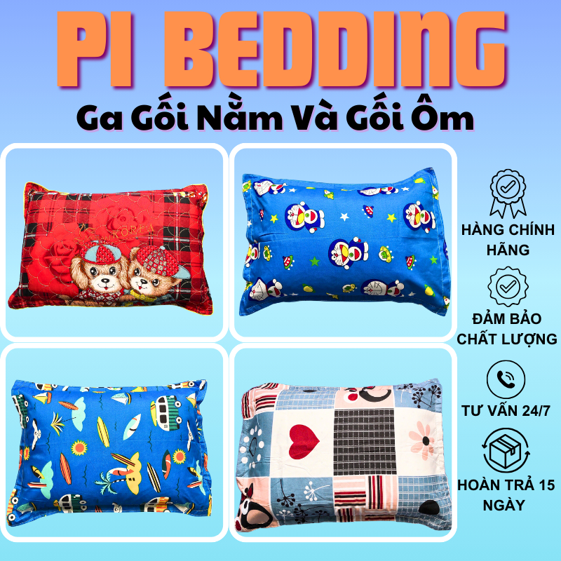 Vỏ gối nằm và vỏ gối ôm thun lạnh, bao gối nằm, Dra gối, Bọc gối, vỏ áo ...