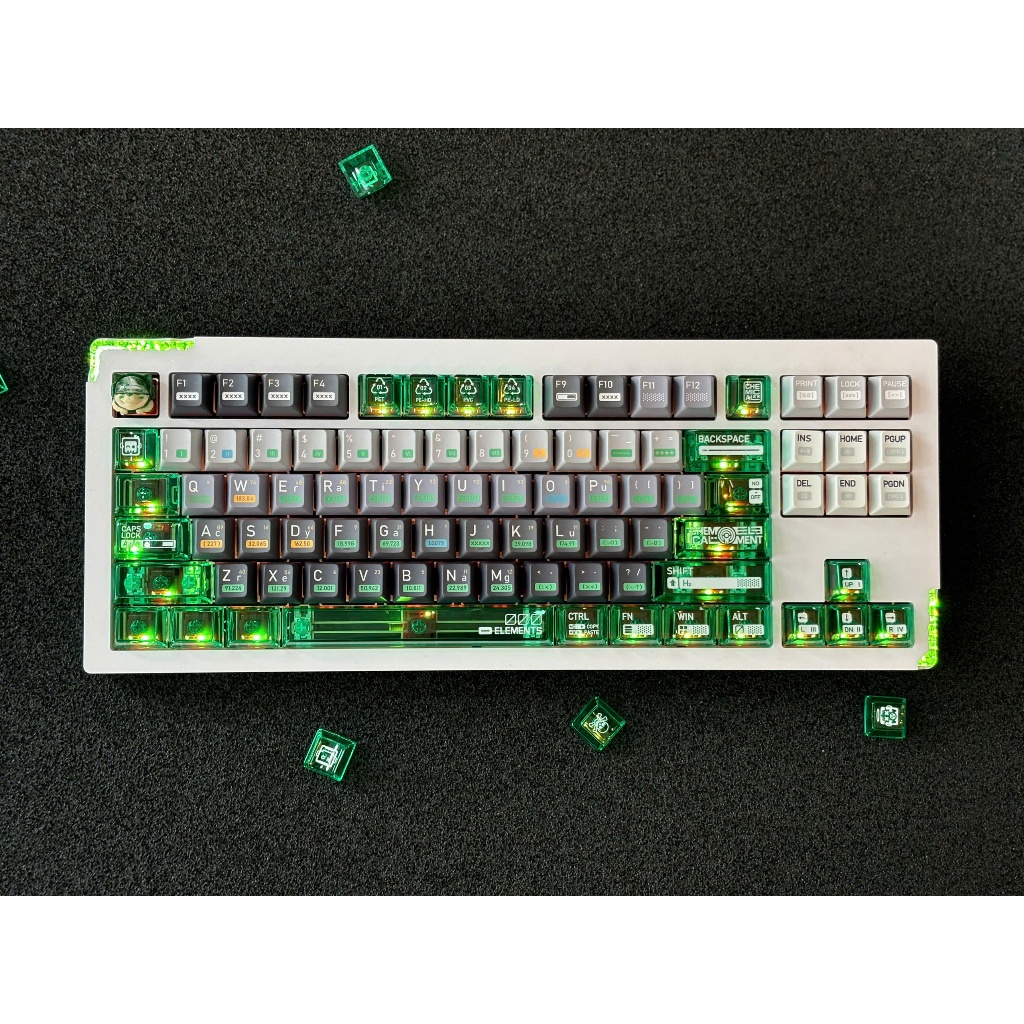 Set Keycap Chemical 001 - Xuyên Led | Cherry Profile - PBT DyeSub ...