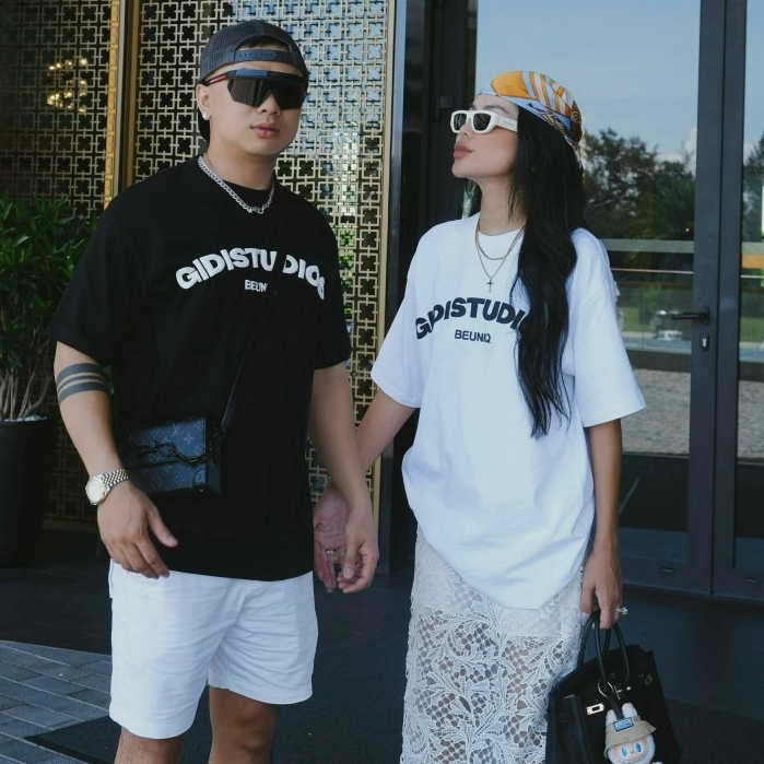 GIANG DONNA Áo GIDI STUDIOS Chất Thun Dáng Basic Couple - A8402 ...