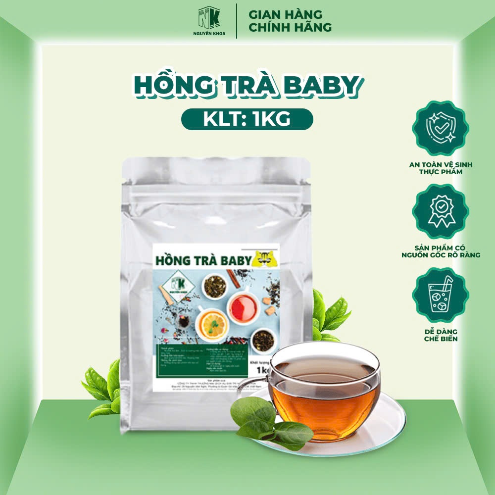 Hồng trà baby Nguyên Khoa 1kg - BẾP NGUYÊN KHOA | Shopee Việt Nam