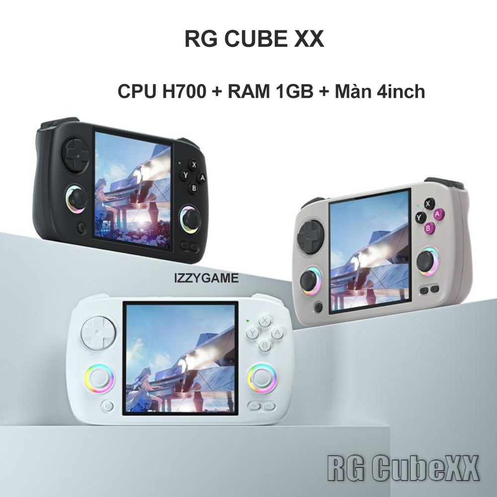 Anbernic rg cube xx H700+ram 1gb, phiên bản giá rẻ của Anbernic rg cube đang rất được ưa chuộng ...