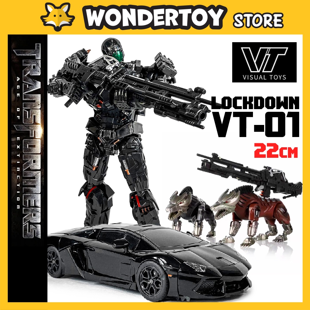 [Sắp về] Mô Hình Visual Toys Lockdown VT-01 Transformers AOE Robot Biến ...