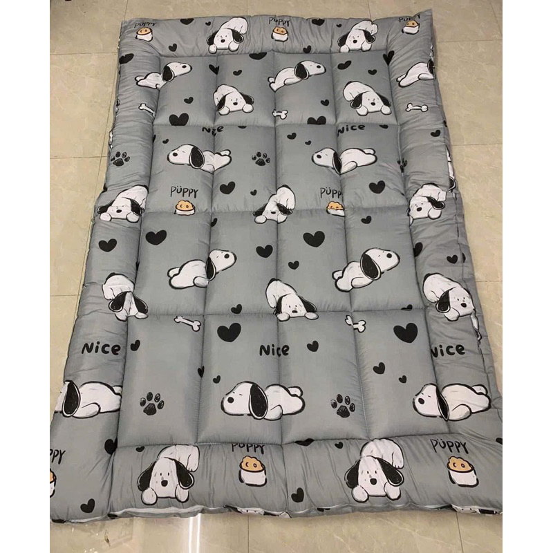 NỆM TOPPER Trần Bông dày dặn ấm áp , Đệm Topper trải sàn,nệm văn phòng ...