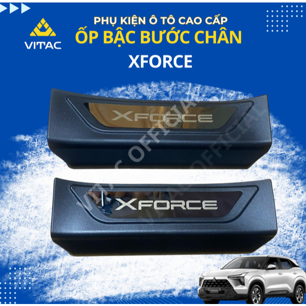 Freeship_Ốp Bậc Cửa, Nẹp Bước Chân (bộ = 4 cái) MITSUBISHI XFORCE 2024 - Nhựa Đen ABS | Shopee ...