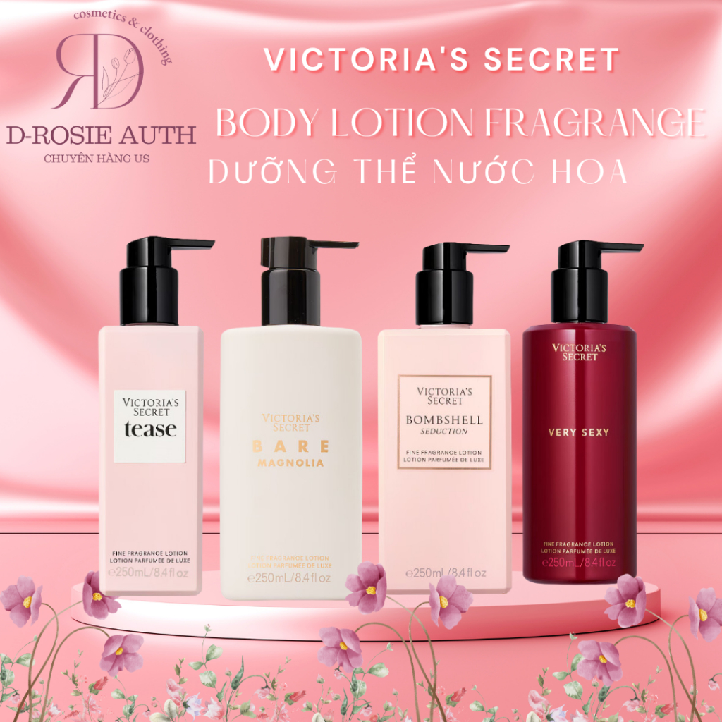 [Chính hãng có bill US] Sữa dưỡng thể Body Lotion Victoria’s Secret ...