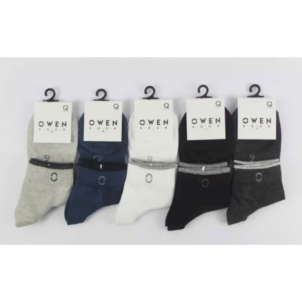 Combo 5 đôi Tất nam OWEN cotton chính hãng Full tem tag full túi ...