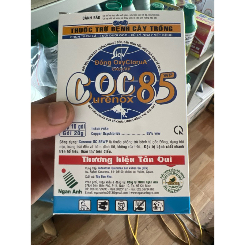 10 gói Coc 85 đặc trị chết nhanh thán thư gỉ sắt hại cây trồng | Shopee Việt Nam