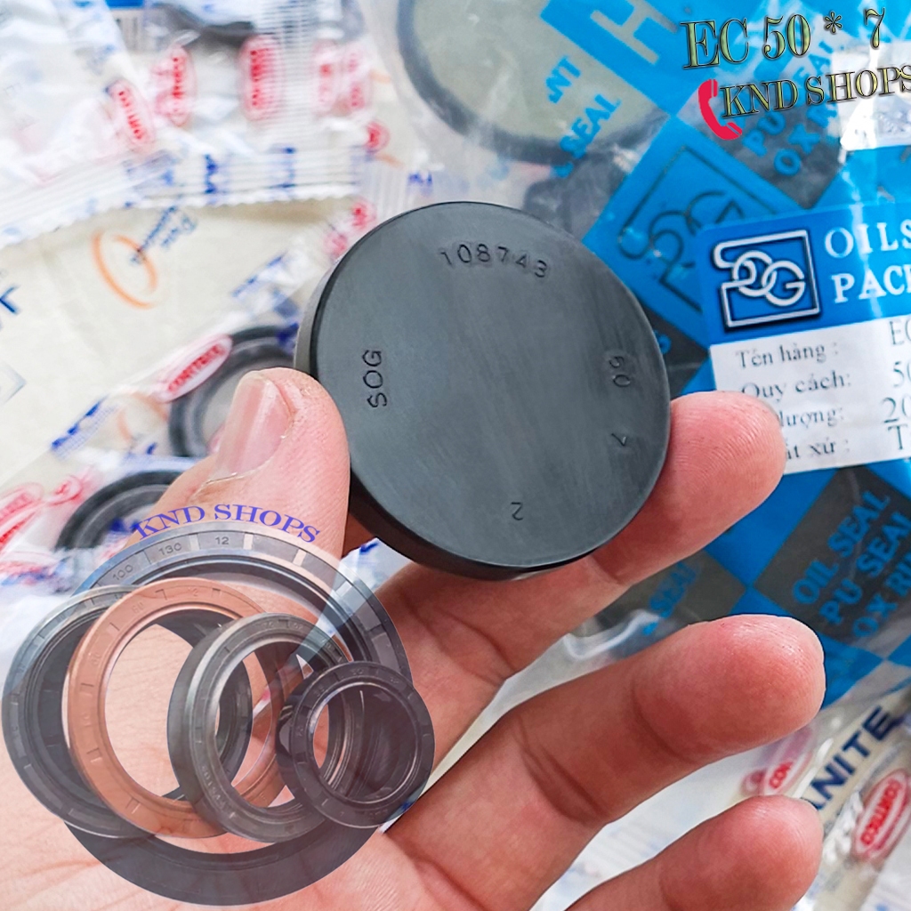 [10cai] Phớt nắp (End cap) SOG EC 50*7 | SOG EC 52*7 | EC 52*10 | SOG/OEM EC 75*10 | Shopee Việt Nam