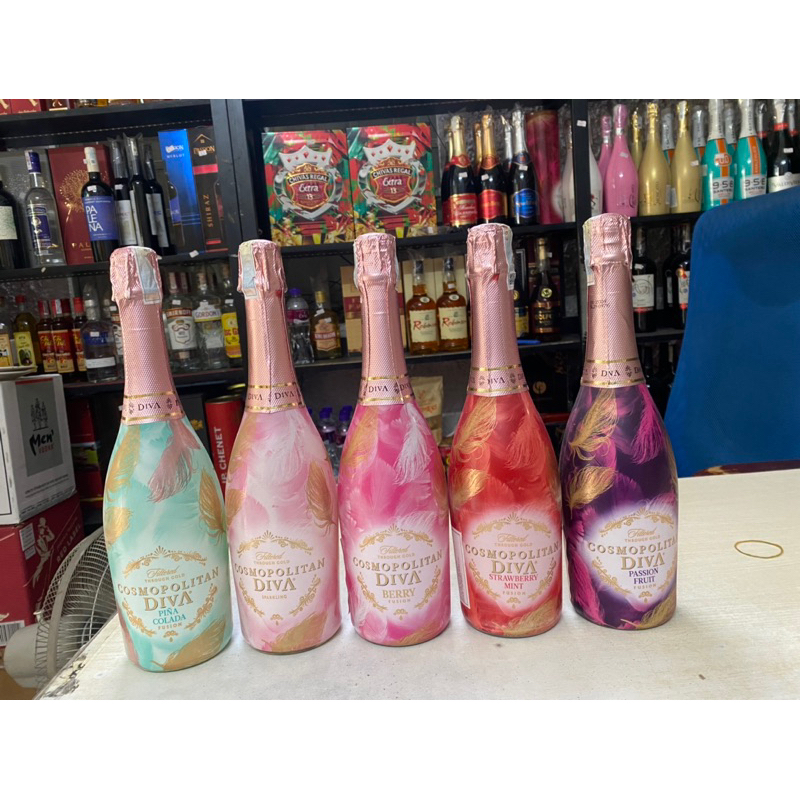 Vang Trái Cây COSMOPOLITAN DIVA Fusion 5,5% 750ml | Shopee Việt Nam