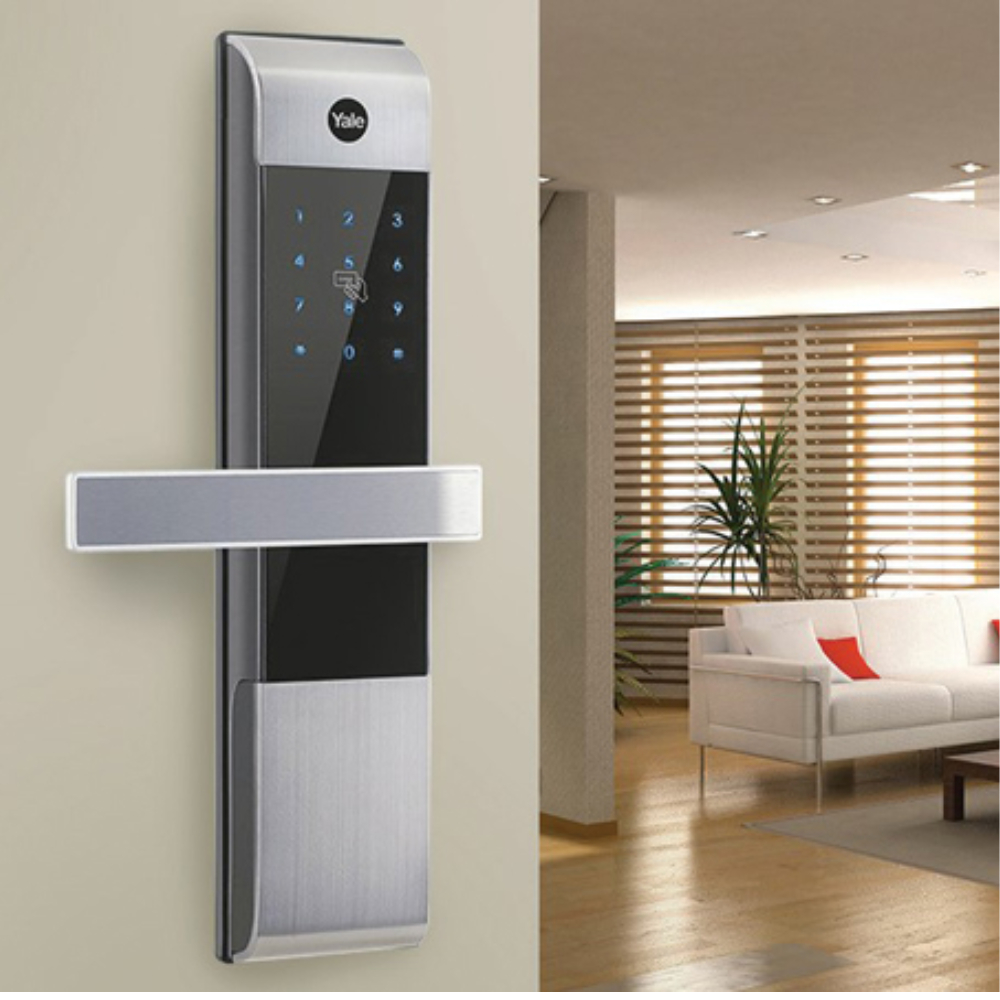 Khóa điện tử Yale YDM3109 màu bạc silver | Shopee Việt Nam