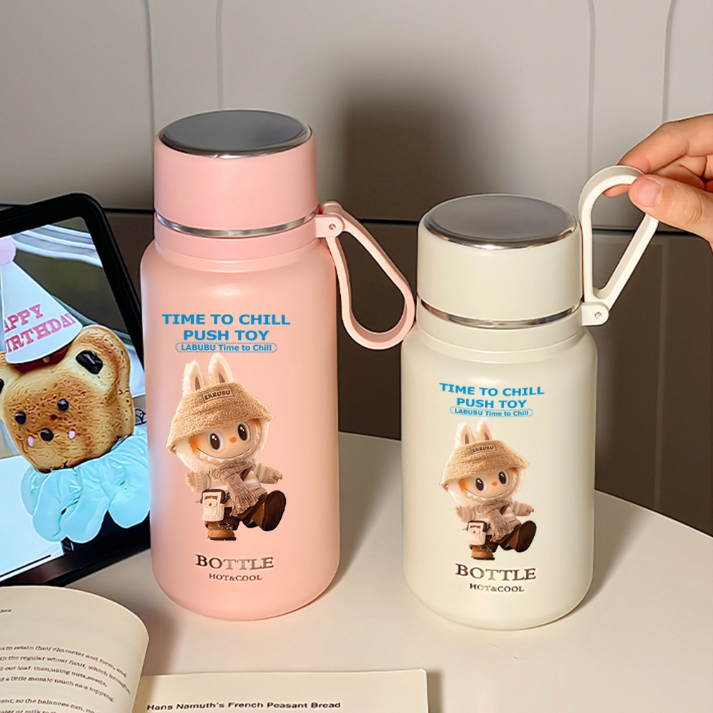 Bình giữ nhiệt LABUBU-BAD BOY thể tích 650ML/850ML,inox sus 316 giữ nhiệt nóng/lạnh (BN134 ...