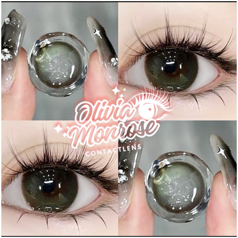 Douyin lens - Magical Green ( Có Cận 0- 7diop ) Tặng khay đựng lens ...