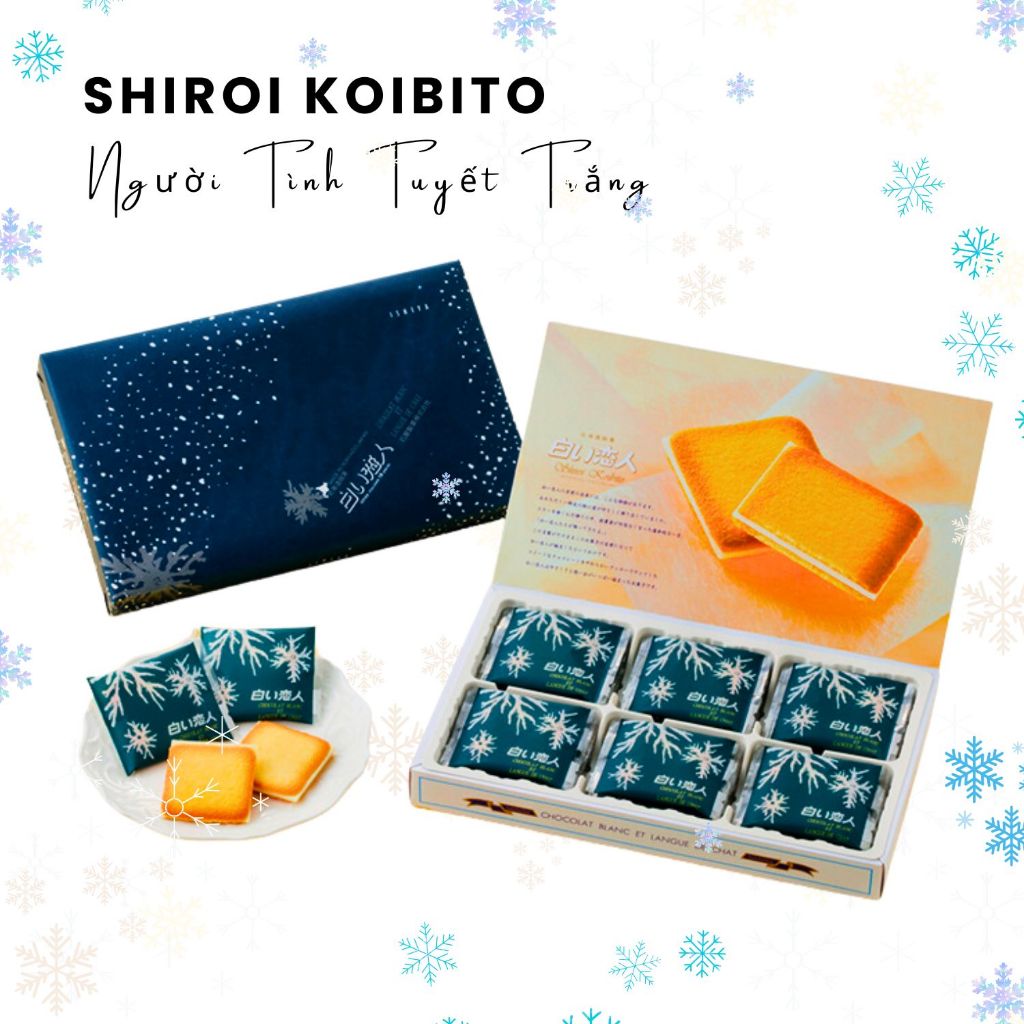 [Nội địa Nhật - SẴN] Bánh Người Tình Tuyết Trắng Shiroi Koibito (Hộp 12 ...