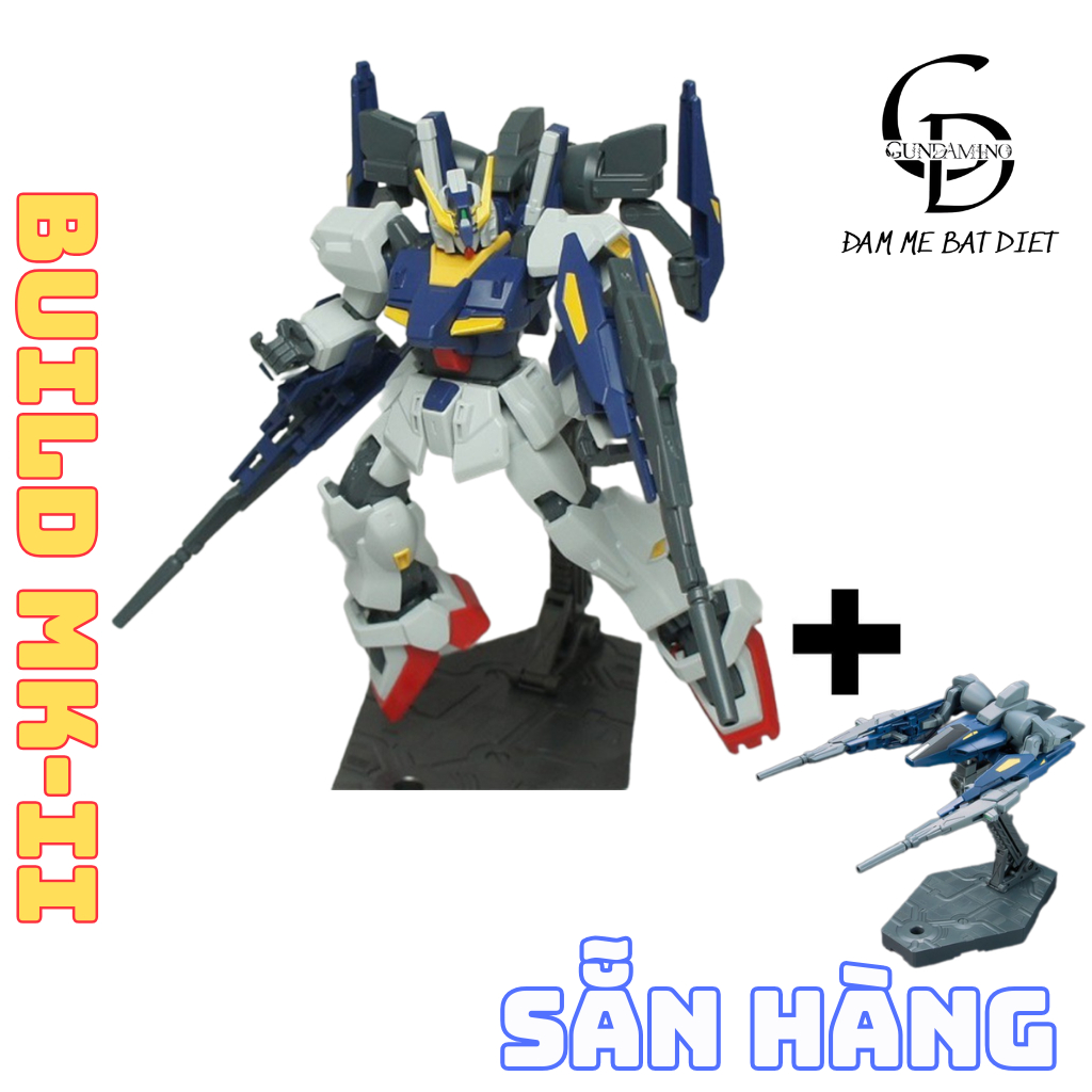 [SẲN HÀNG] Mô hình lắp ráp HG 1/144 Build MK-II ( Tặng Base Và Decan ...