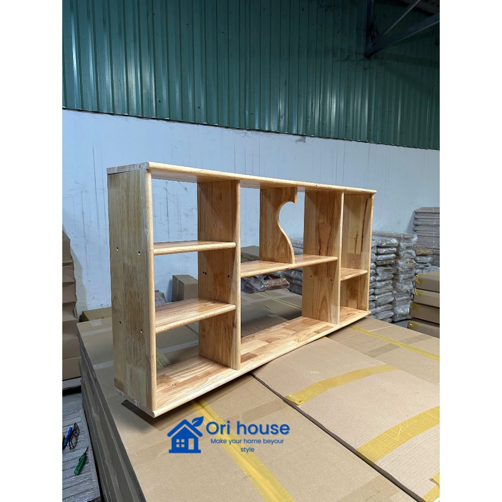 Kệ sách treo tường gỗ tự nhiên kích thước 120cm * 60 cm - Ori House | Shopee Việt Nam