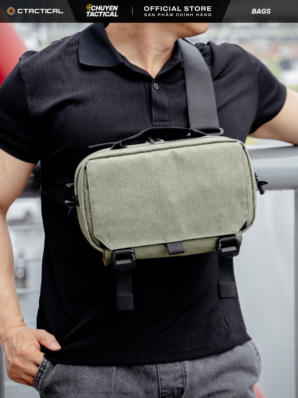 Túi đeo cheo CT5 X-PAC - Chuyentactical | Shopee Việt Nam
