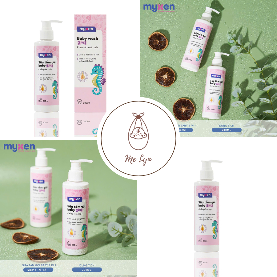 Sữa tắm gội 2in1 MYXEN 200ml | Shopee Việt Nam