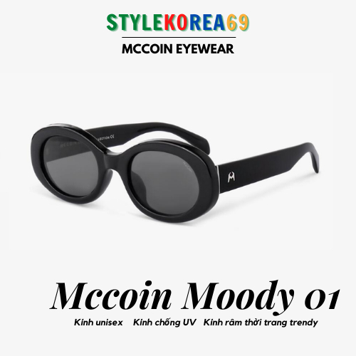 [MCCOIN] Kính MCCOIN Moody 01 phong cách Hàn Quốc cá tính, Kính râm ...