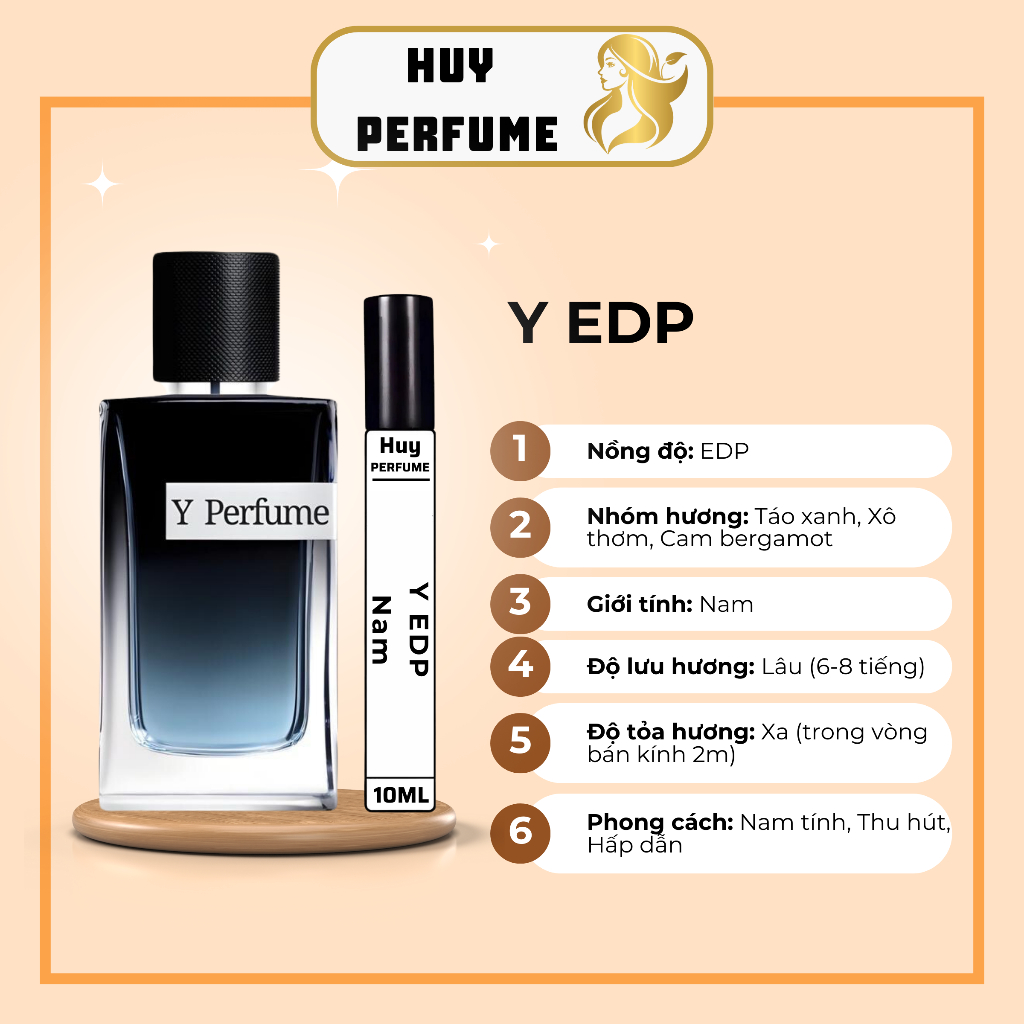 Nước Hoa Nam Y EDP Perfume Nam Tính Hấp Dẫn Thu Hút Perfume Men ...