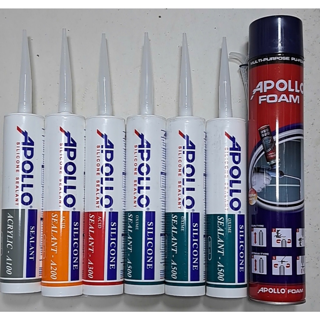 Keo Silicon Apollo A100,200,300,500 keo bọt vòi chính hãng | Shopee ...