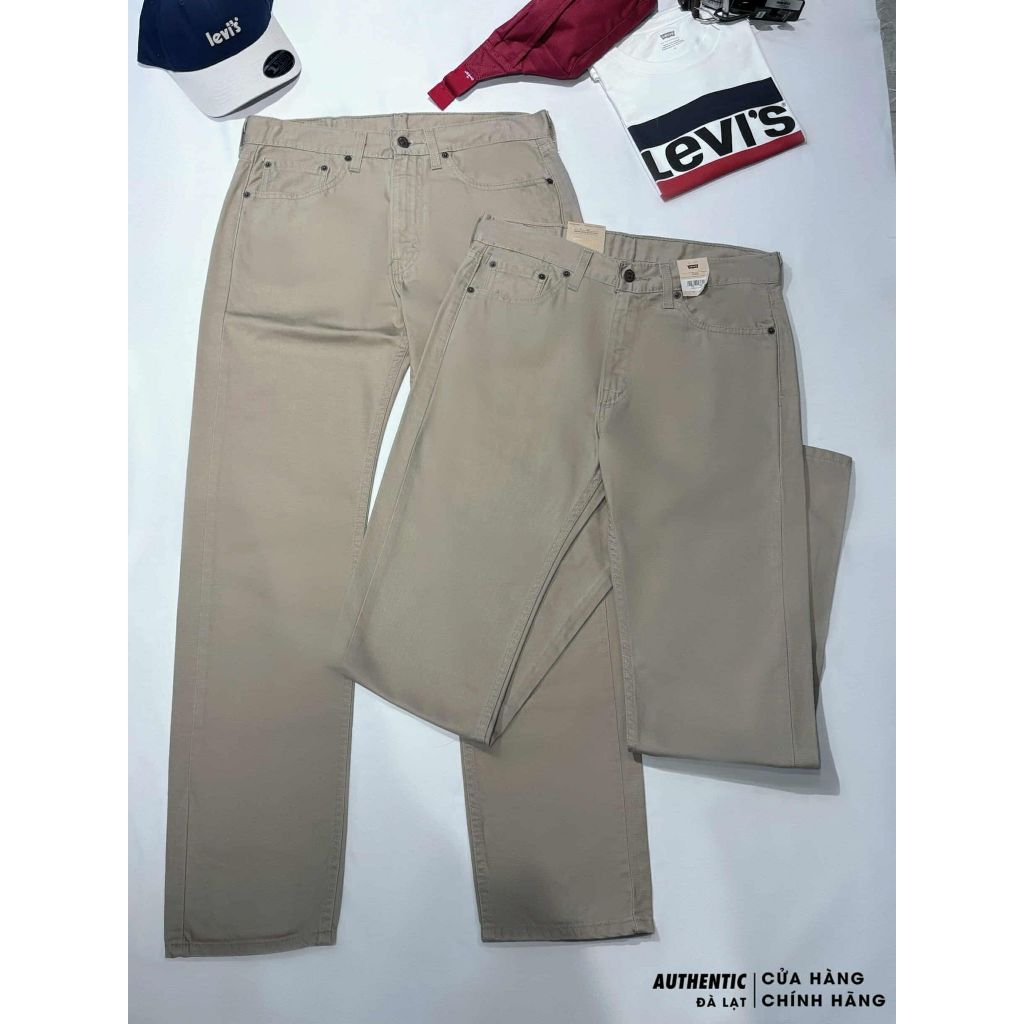 QUẦN KHAKI NAM DÀI LEVI'S 505 STRAIGHT 00505-0718 | Shopee Việt Nam