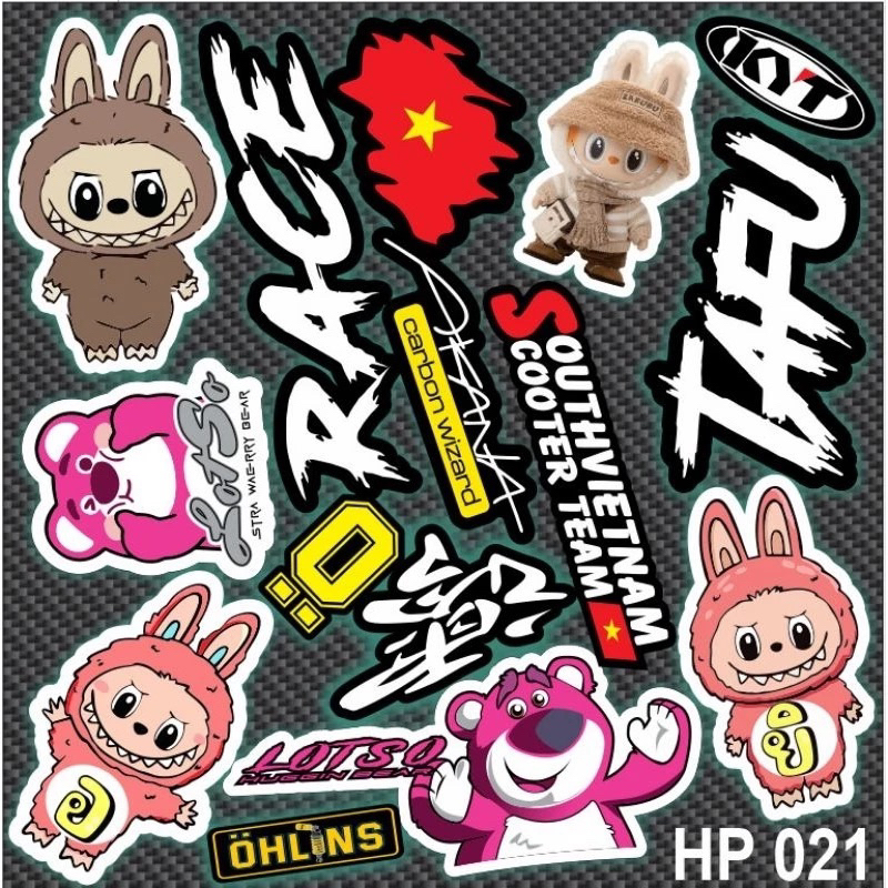 Tem logo sticker labubu mới dán điện thoại,xe máy… | Shopee Việt Nam