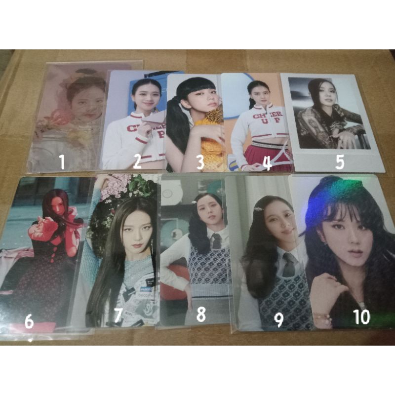Card off chính hãng Jisoo Blackpink (ảnh cuối) | Shopee Việt Nam
