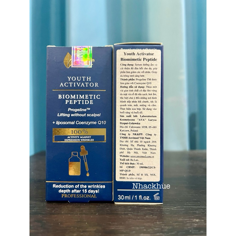 [Chính hãng] Serum dưỡng ẩm và phục hồi da Youth Activator Biometic ...