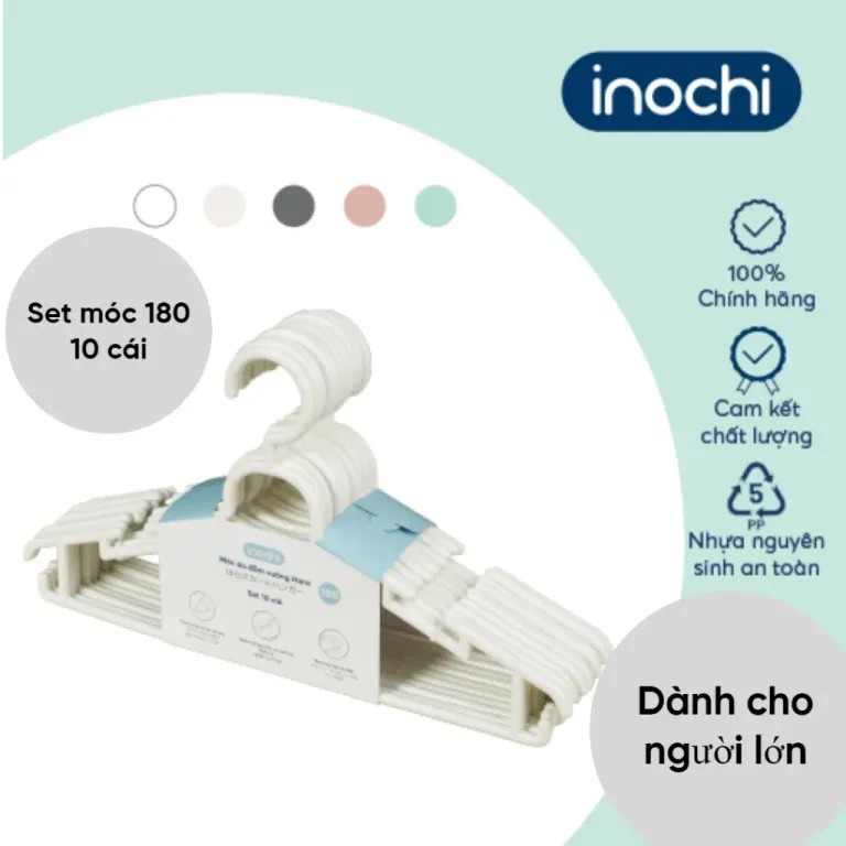 [CHỌN MÀU]Bộ Sưu Tập Móc Quần Áo Cao Cấp Inochi Móc áo Hara cải tiến về ...