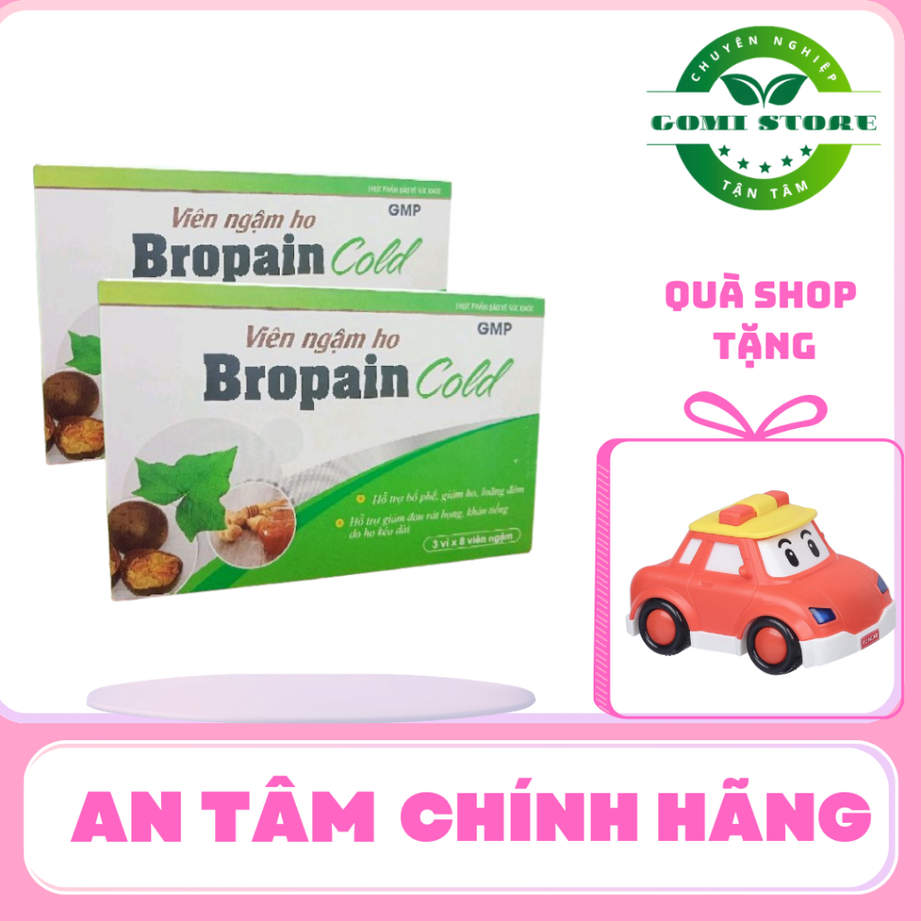 [CHÍNH HÃNG] Viên ngậm ho Bropain Cold | Shopee Việt Nam