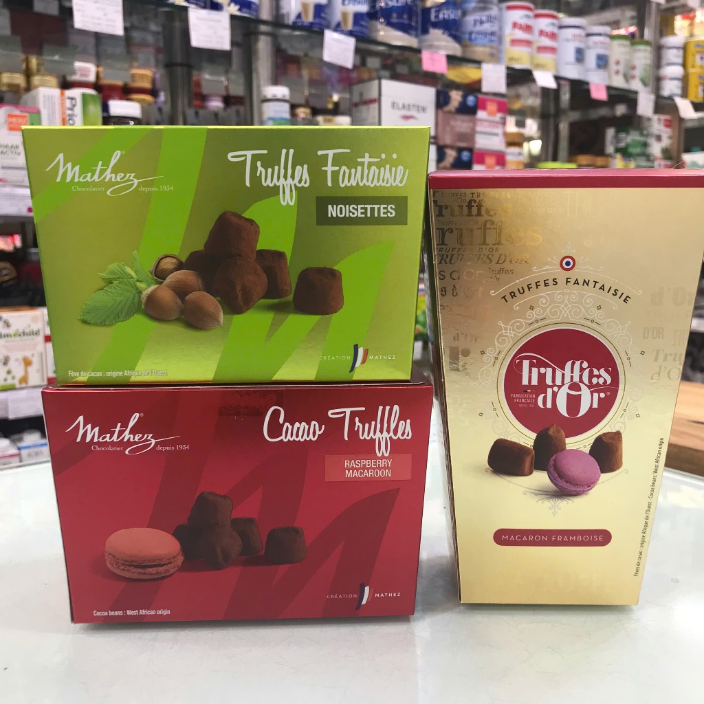 [SHIP HỎA TỐC] SOCOLA tươi Mathez - Cacao Truffles D'OR MACARON 250g - xuất xứ Pháp | Shopee ...