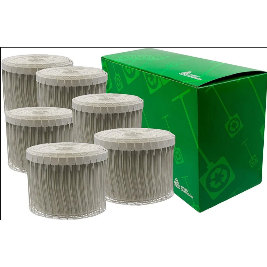 Dây treo nhãn mác tái chế ECO FRIENDLY PIN RPET WHITE 76MM(3inch ...