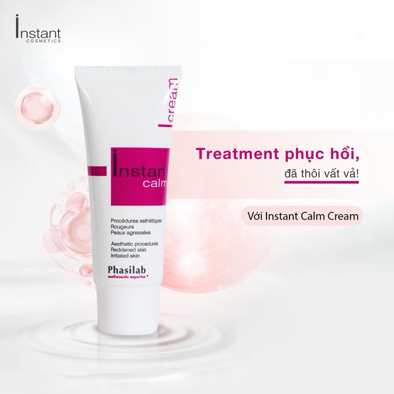 Kem dưỡng phục hồi Instant calm cream phục hồi da, giảm kích ứng đỏ da ...