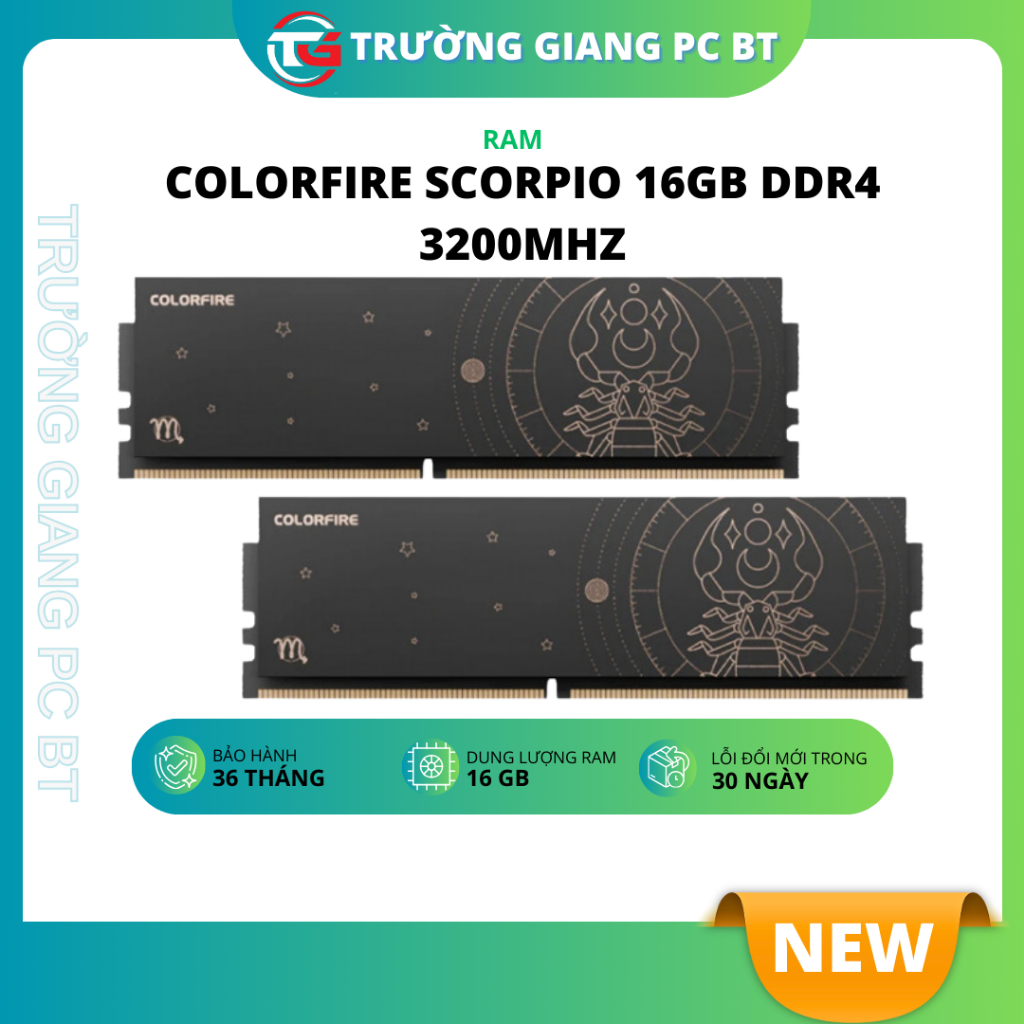 Ram Colorfire Scorpio 8GB DDR4 3200MHz - new bảo hành chính hãng ...